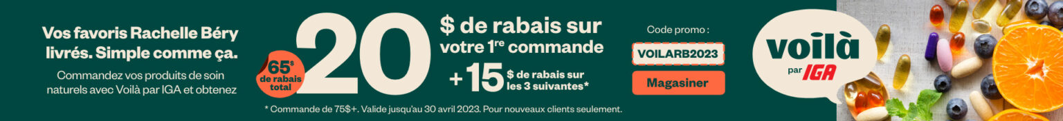 voila magasiner en ligne - Rachelle Béry